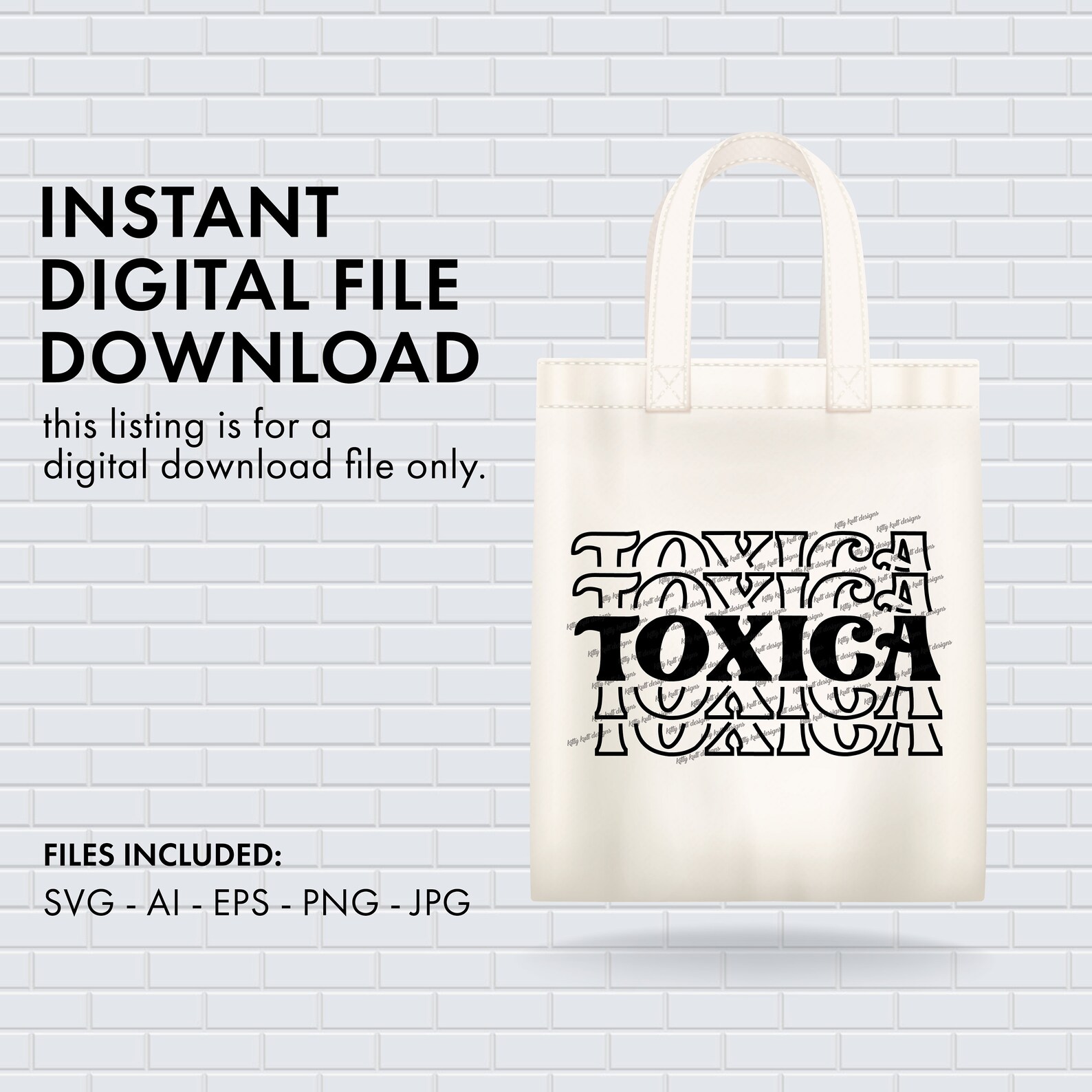 Toxica SVG Instant Digital Download | Farruko La Toxica Cut File for ...