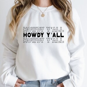 Howdy Y'all SVG Instant Digital Download Howdy Yall - Etsy