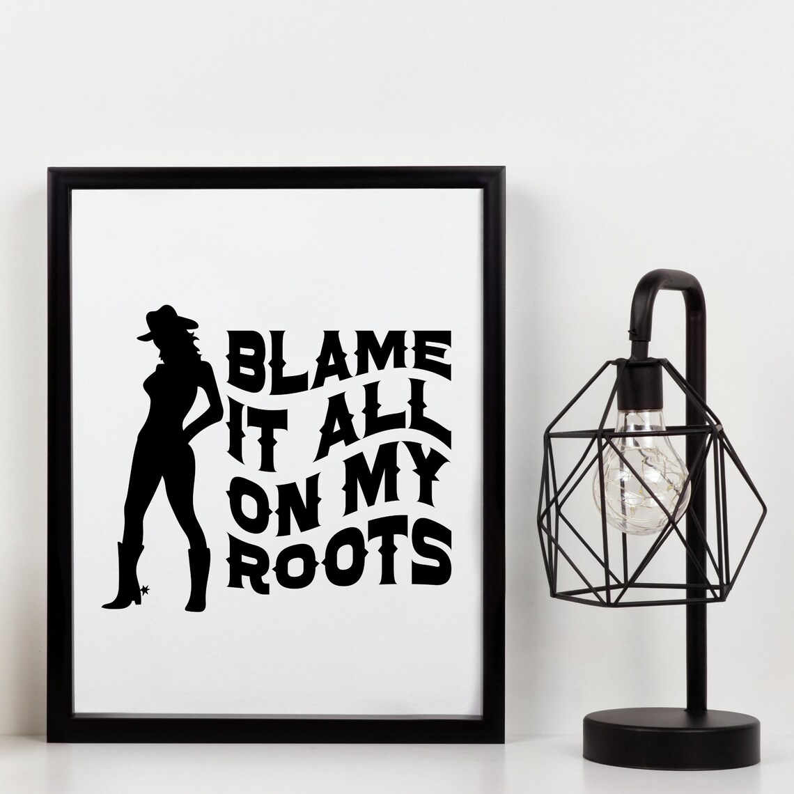 Blame It All on My Roots SVG Instant Digital Download Country Roots Cut ...