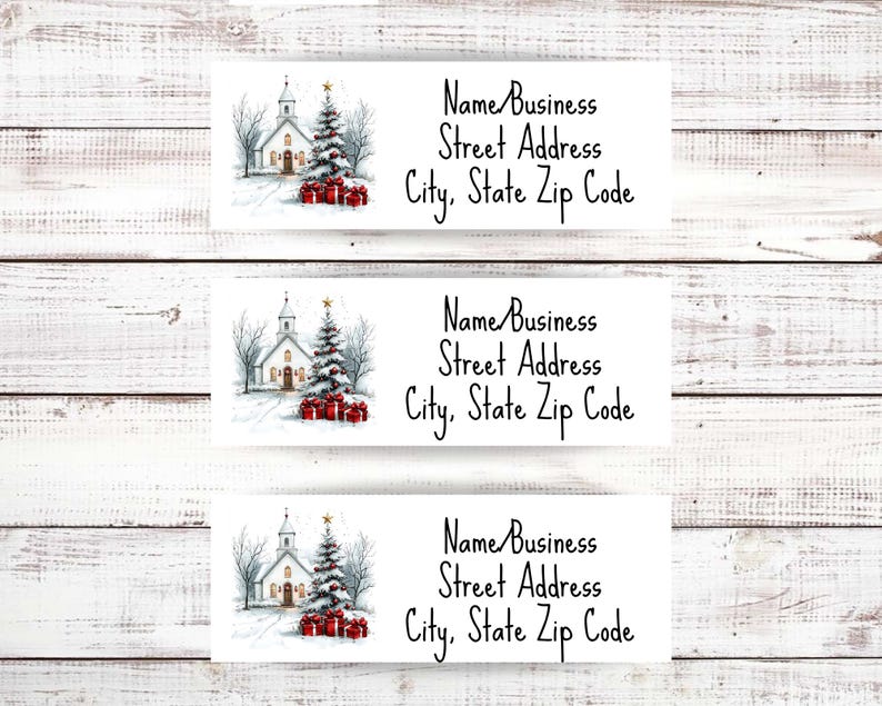 Religious Christmas Address Labels, Holiday Address Labels, Holiday ...