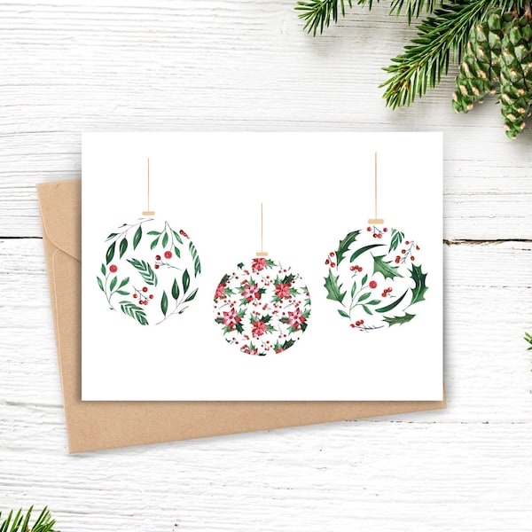 Traditional Christmas Cards - Etsy