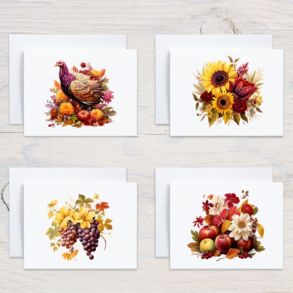 Thanksgiving Cards - Etsy