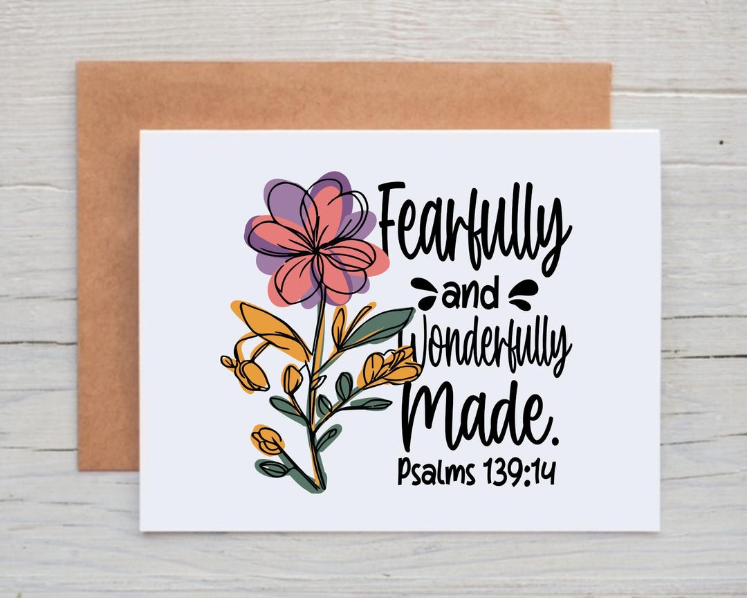 Christian Note Cards, Encouragement Card for Friend, Note Cards With ...