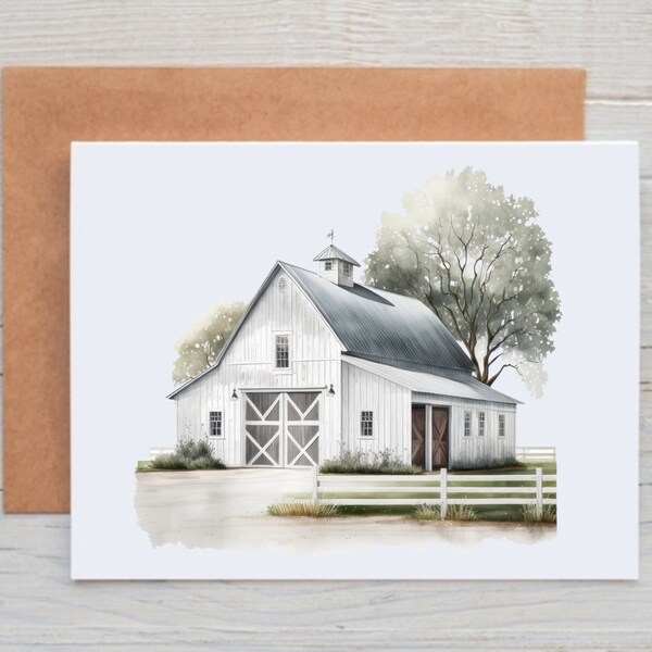 Rustic Greeting Card - Etsy