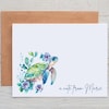 Mini 'pocket Turtle' Card With Tiny Turtle Figurine – 2.6" Motivational ...