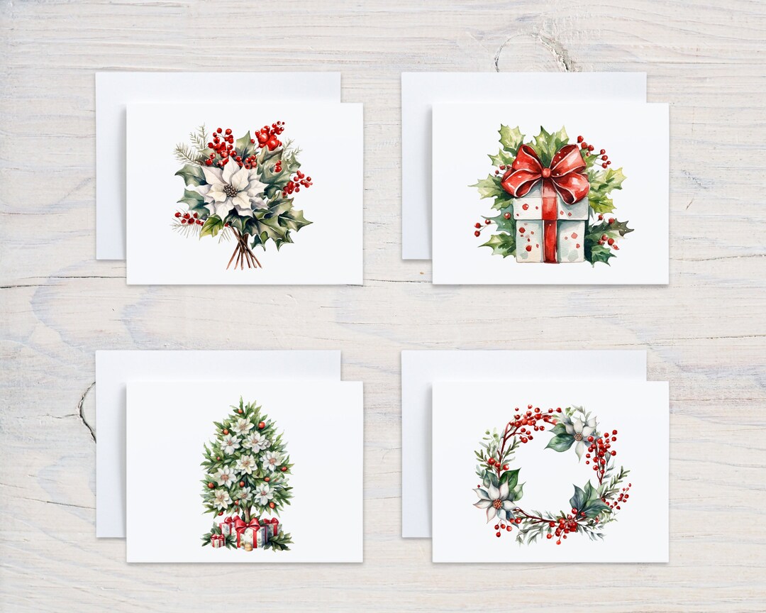 Christmas Card Variety Pack, Christmas Cards With Envelopes, Holiday ...