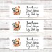 Spring Address Labels, Personalized Return Address Labels for Envelope ...