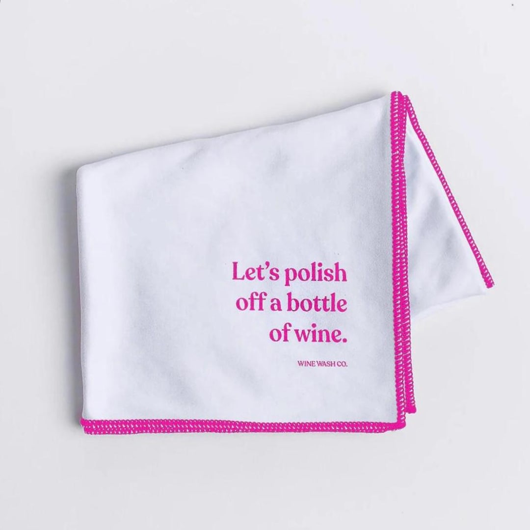 Microfiber Wine Glass Polishing Cloth: Funny Gift for Wine Lover - Etsy UK