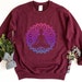 Mandala Buddha Sweatshirt, Buddha Sweatshirt, Mandala, Spiritual ...