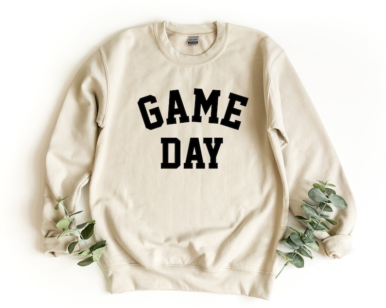 Game Day Sweatshirt, Game Day Football, Baseball Game, Sport Sweater ...