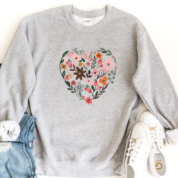 Floral Sweatshirts - Etsy