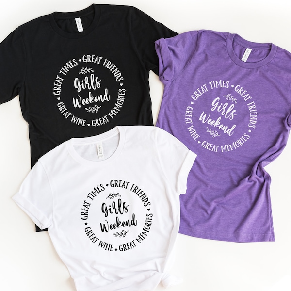 Girls Weekend Shirt - Etsy