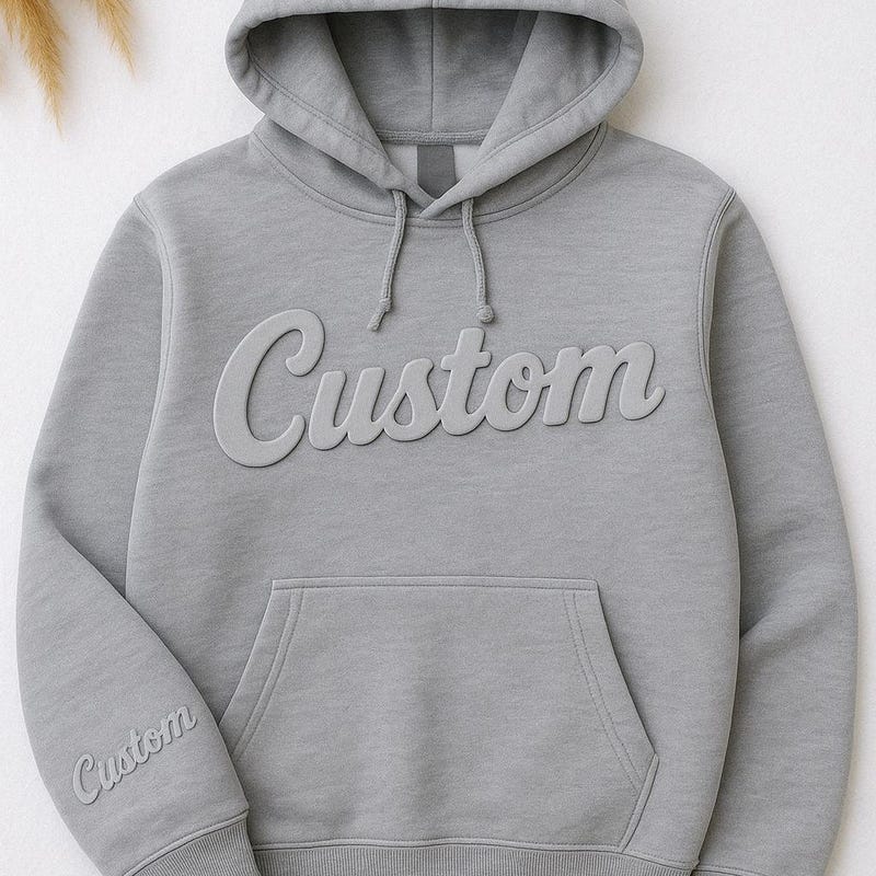 Dark Lettering Hoodie - Etsy