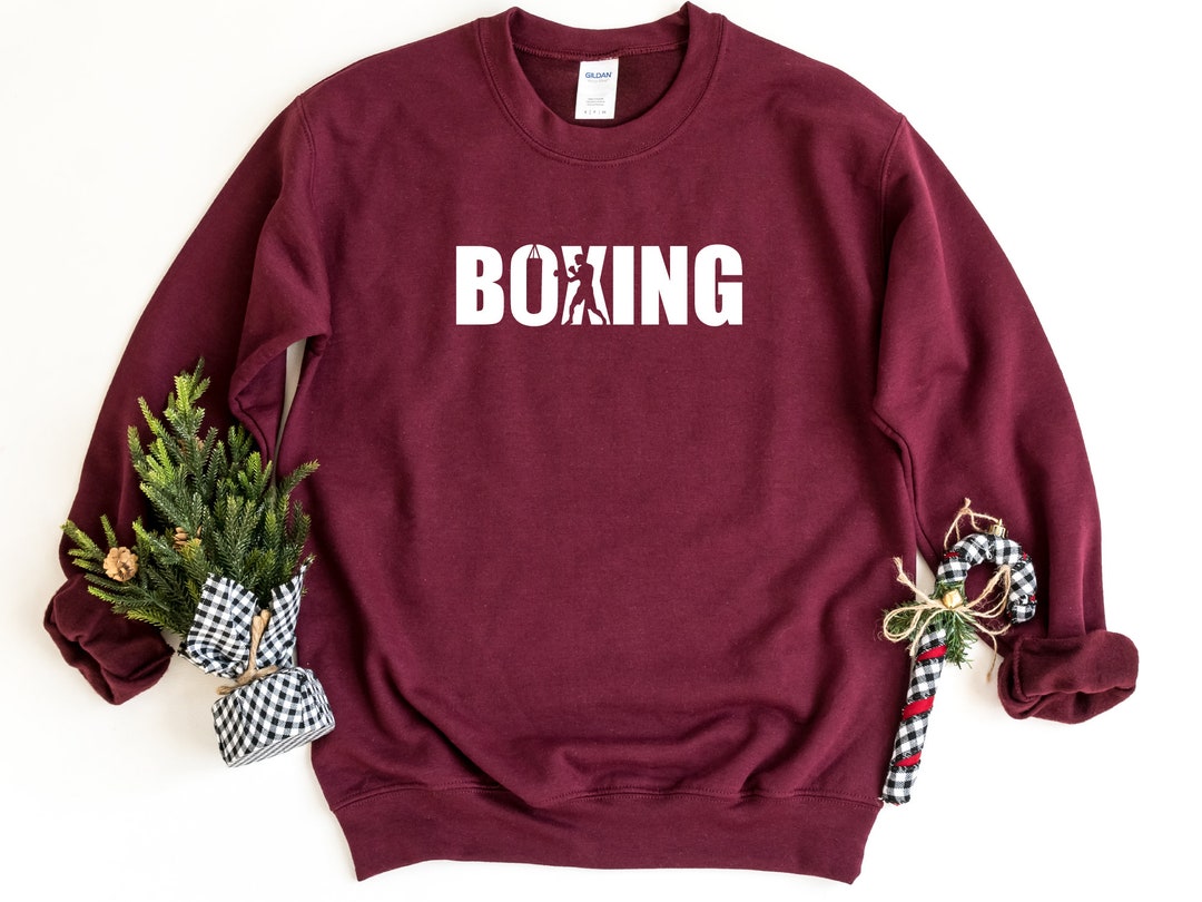 Boxing Sweatshirt, Boxing Lover Gift, Boxing Sweater, Boxing Lover ...
