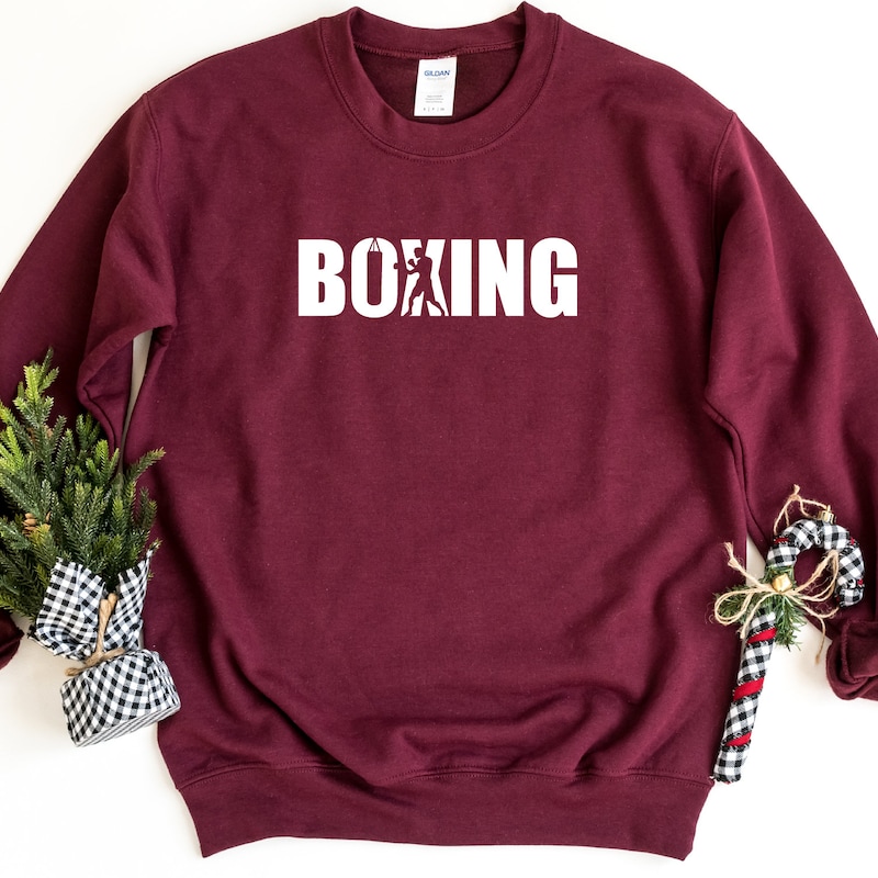Boxing Sweatshirt - Etsy Hong Kong