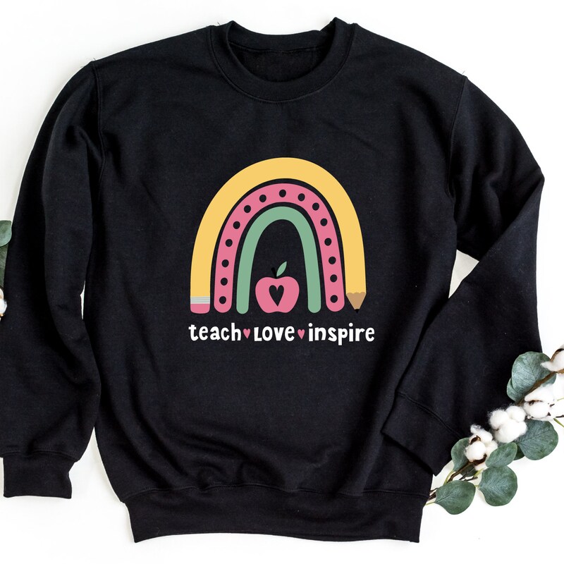 Teach Love Inspire Png - Etsy