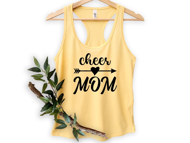 Cheer Mom Tank, Cheerleader Mom, Cheer Mom Tank, Mom Tank, Tank for ...