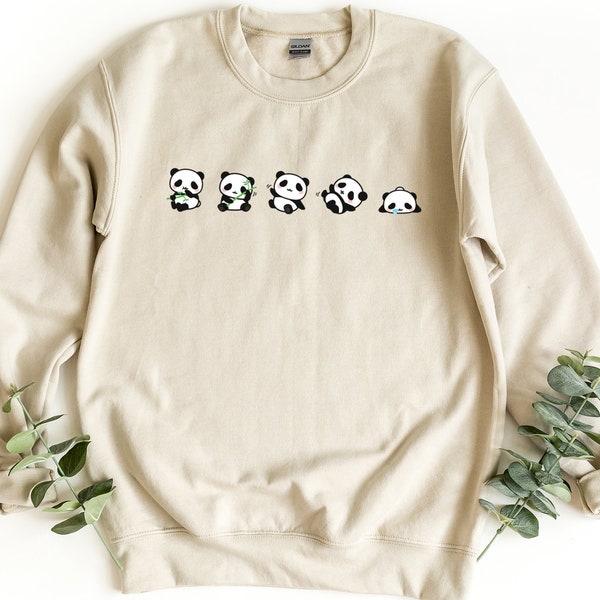 Panda Sweater - Etsy