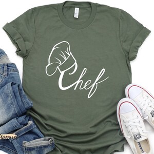 Chef Shirt, Cooking Shirt, Gift for Chef, Baking Shirt, Kitchen Chef ...