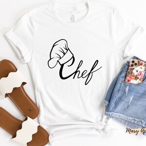 Chef Shirt, Cooking Shirt, Gift for Chef, Baking Shirt, Kitchen Chef ...