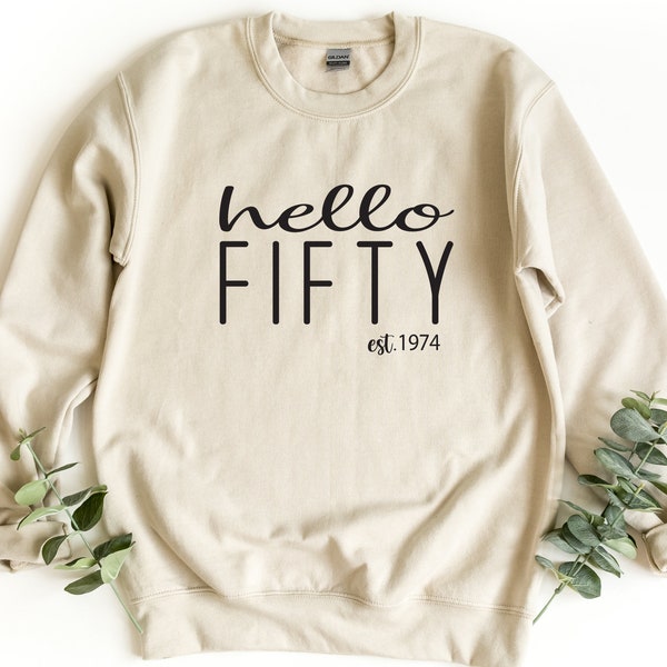 Hello 50 - Etsy