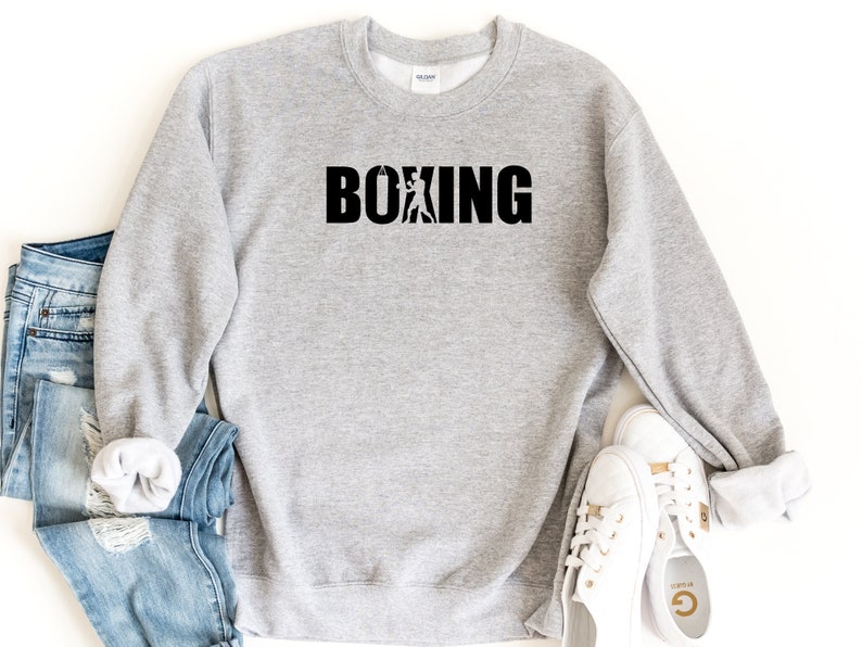 Boxing Sweatshirt, Boxing Lover Gift, Boxing Sweater, Boxing Lover ...