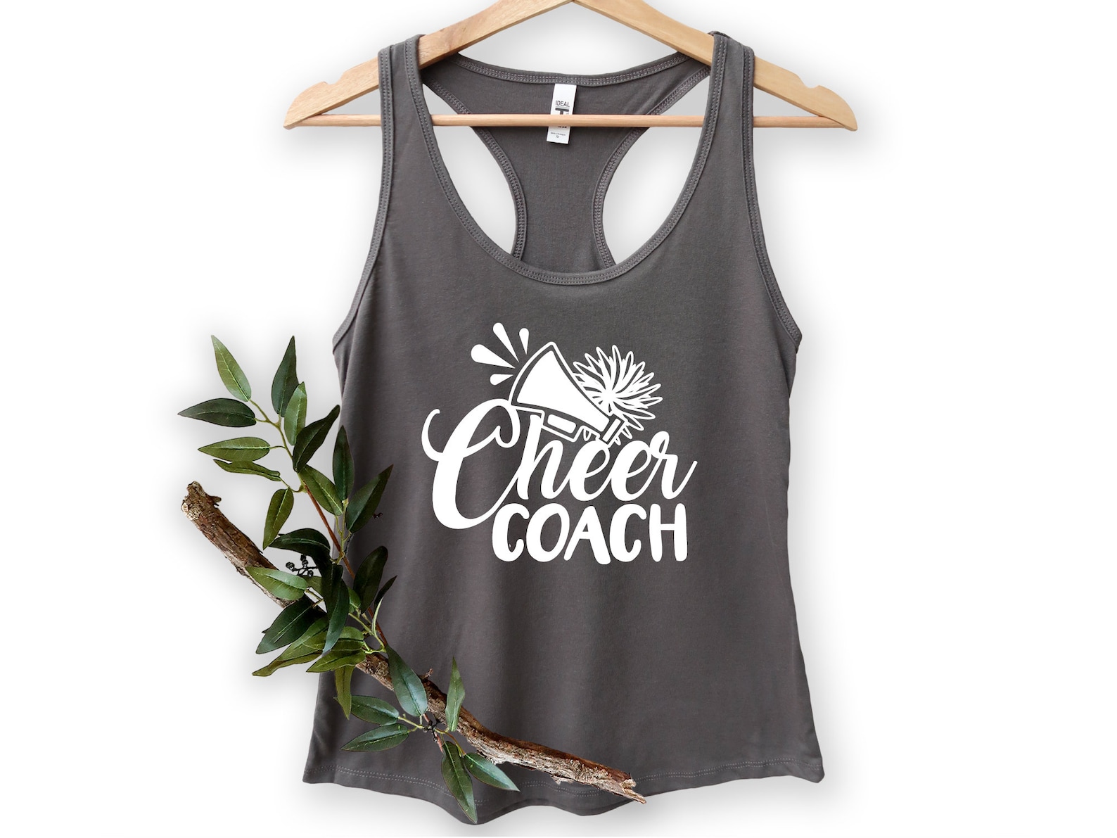 Cheer Coach Tank, Game Day Tank, Cheerleading Tank, Cheer Squad Tank ...