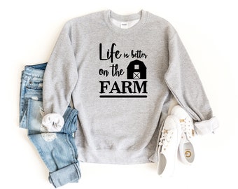 Farm Sweater - Etsy