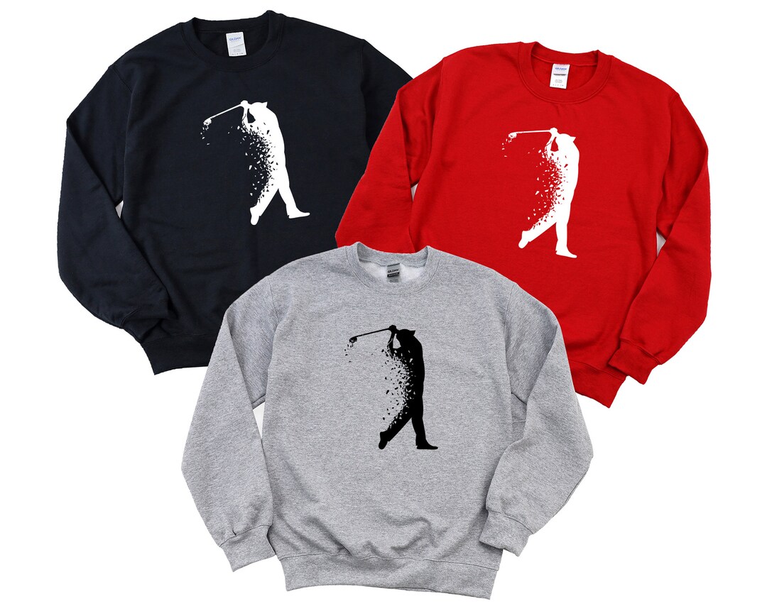 Golf Sweatshirt, Golf Gift, Golfer Sweater, Golfing Pullover Sweater ...