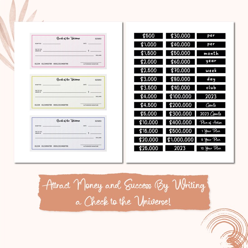 2023 Vision Board Printables 2023 Vision Board Clip Art 300 Etsy