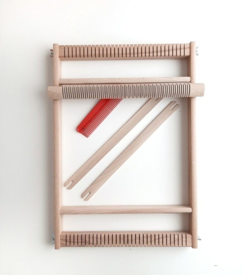 Footed Weaving Loom Set Modern Weaving Starter Kit Weave - Etsy