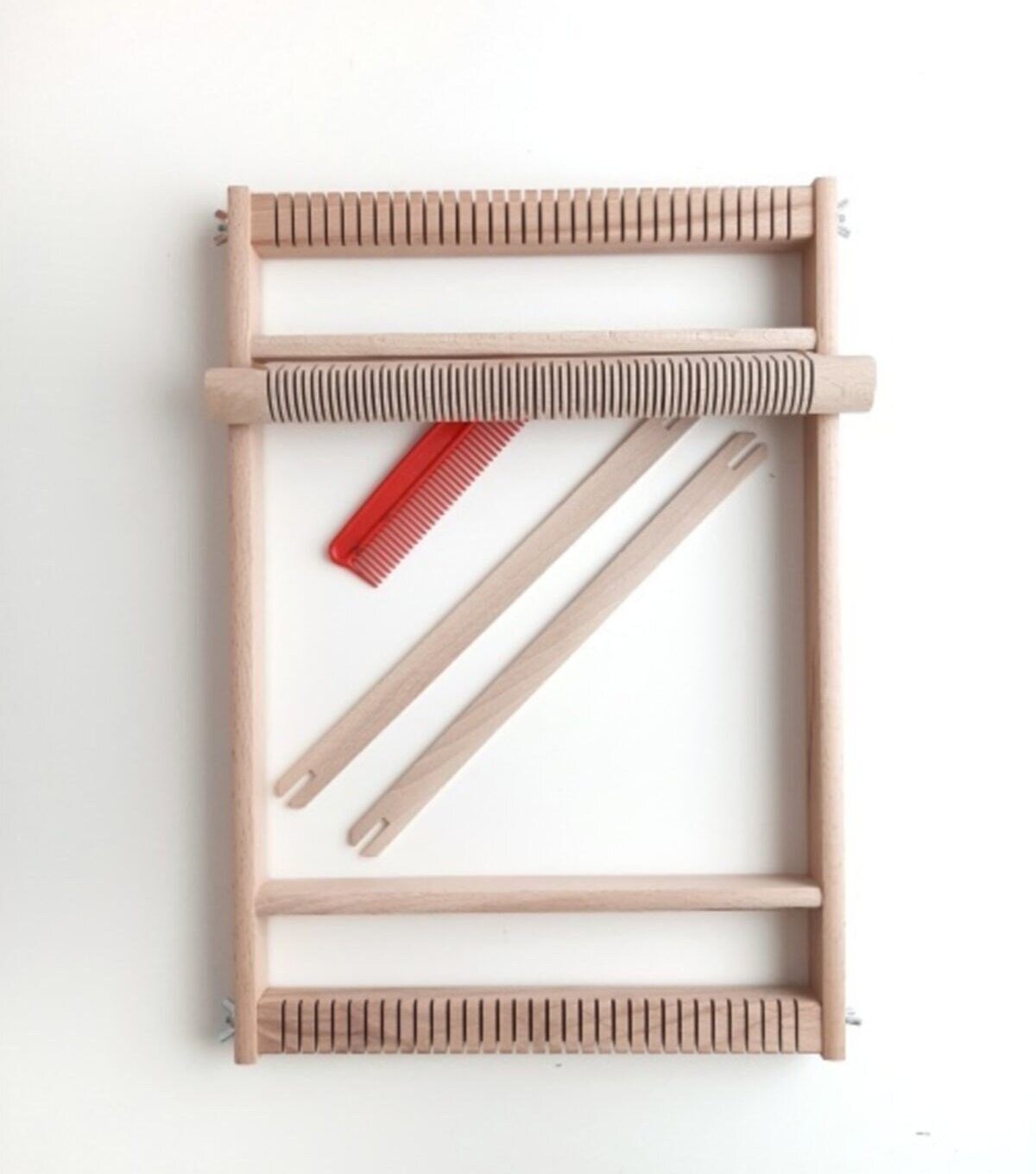 Footed Weaving Loom Set, Modern Weaving Starter Kit, Weave Frame Loom ...