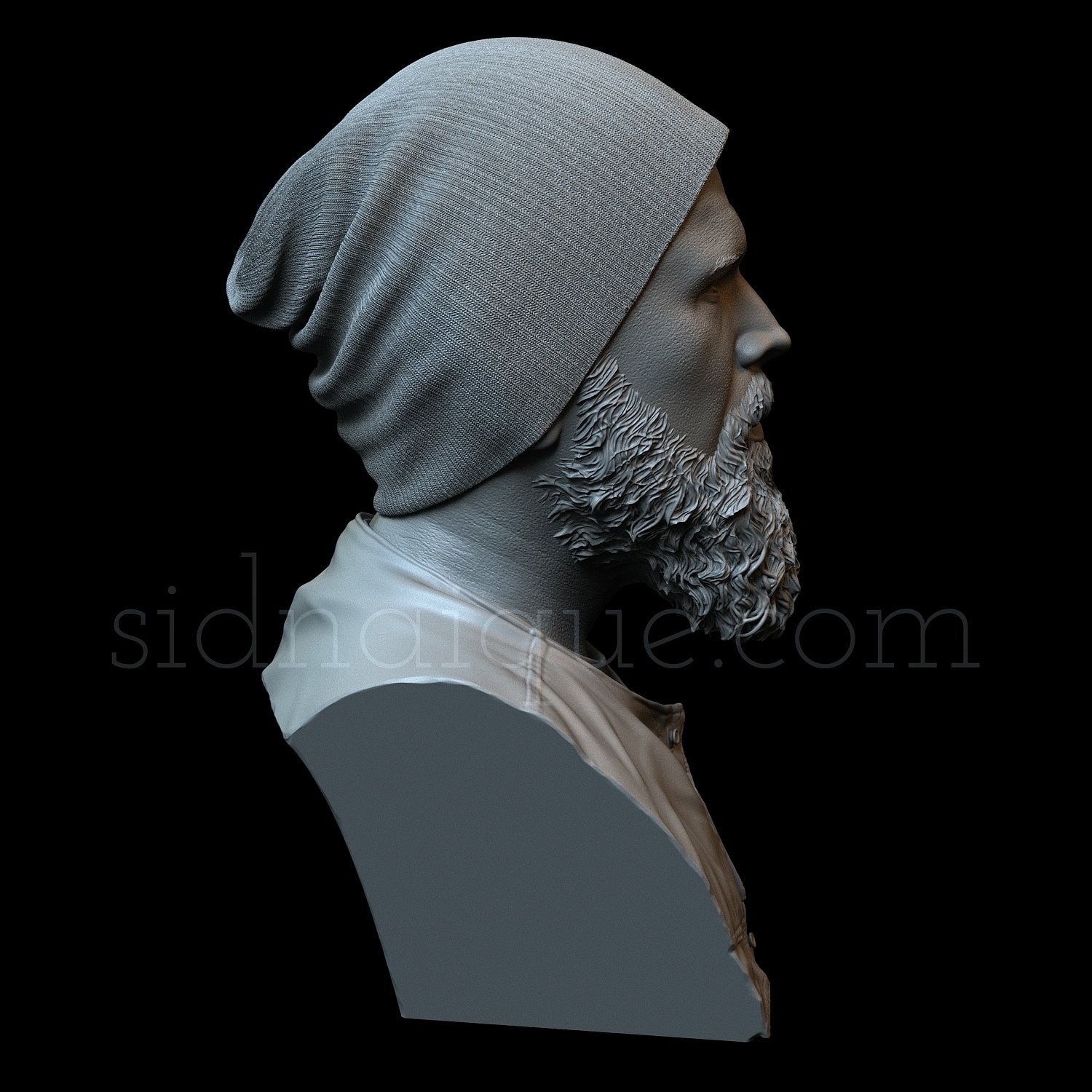 3D Printed Bust of Ryan Hurst as Harry “opie” Winston From Sons of ...