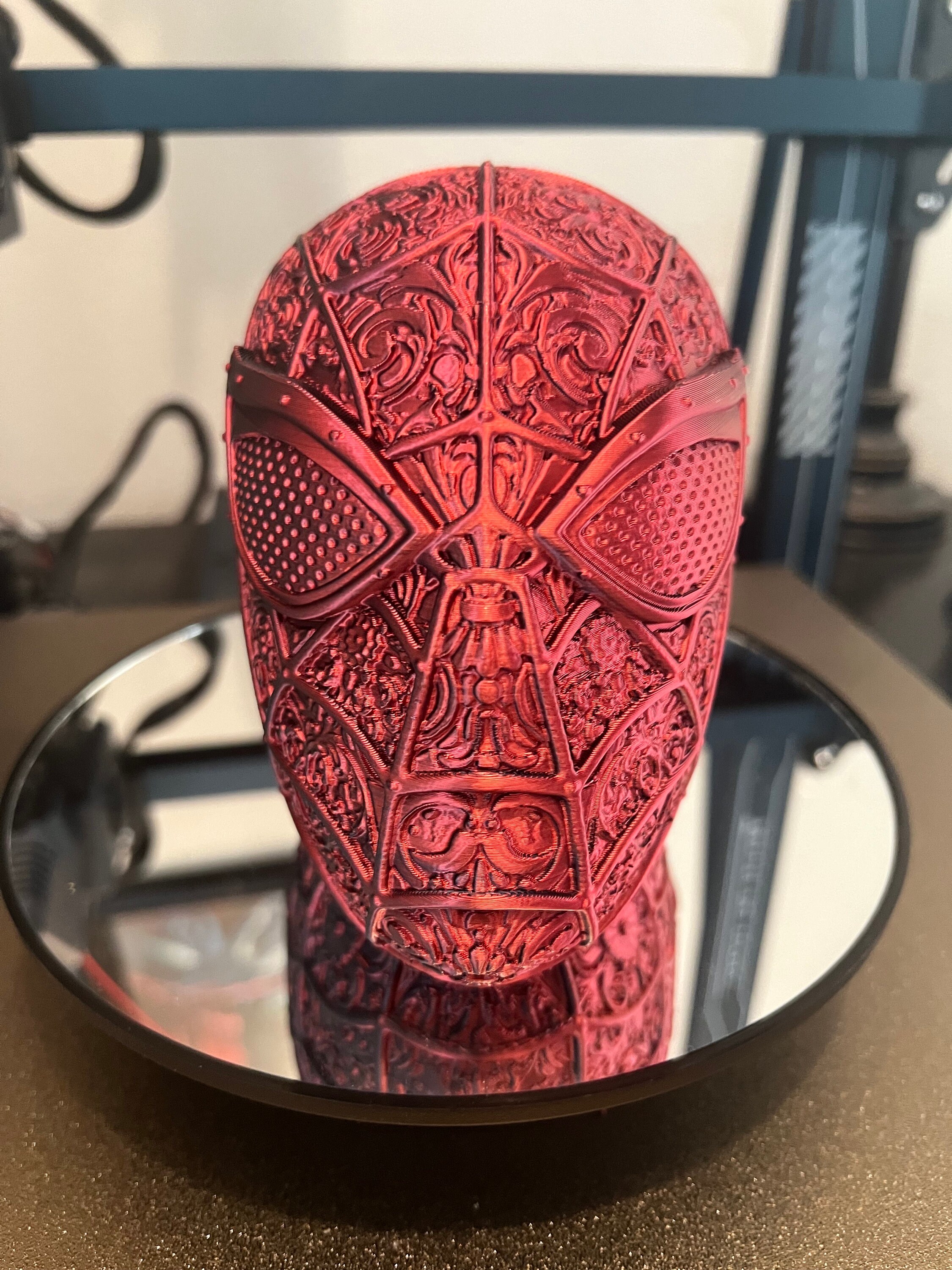 3D Printed Deluxe Spider-man Head - Etsy