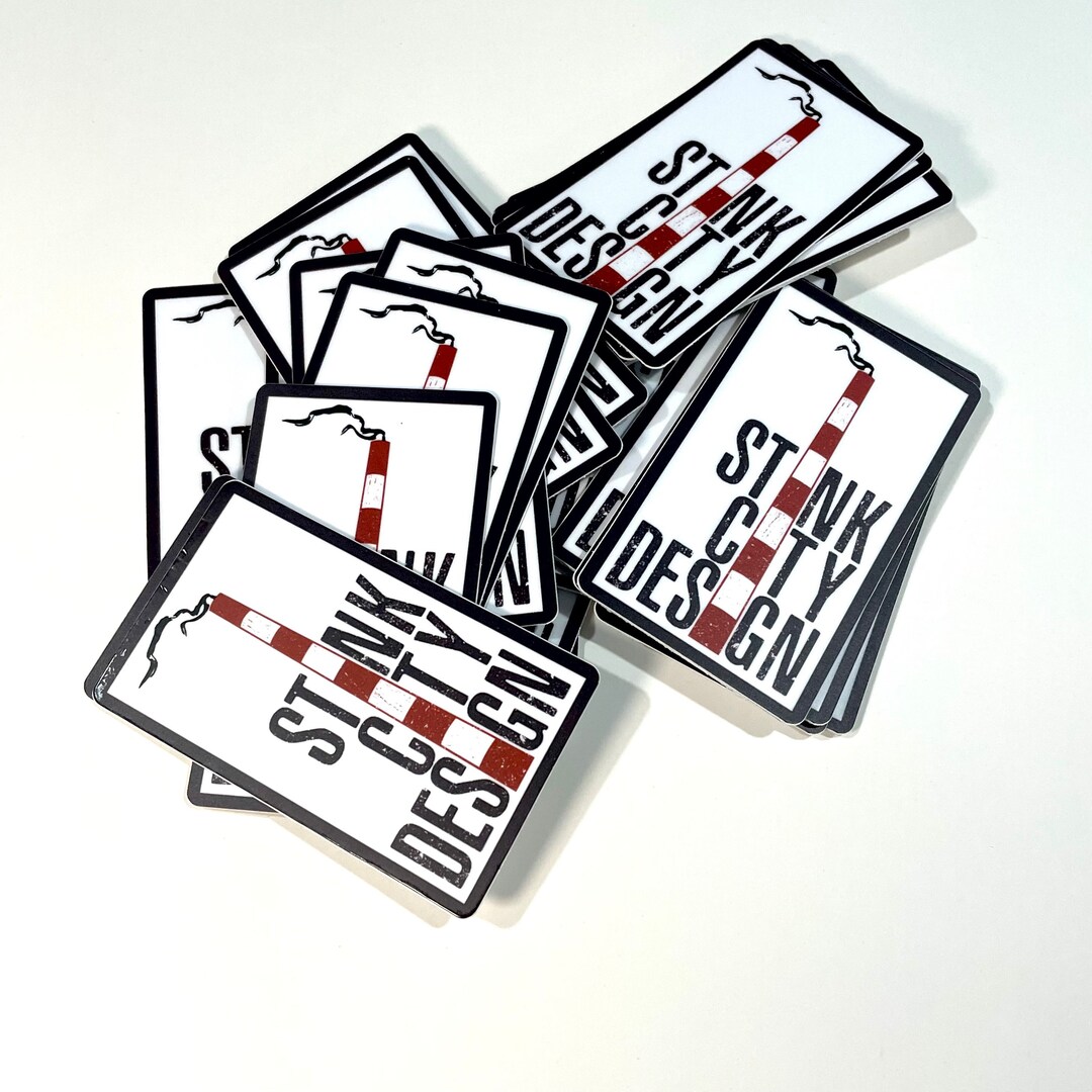Stink City Design Stickers - Etsy