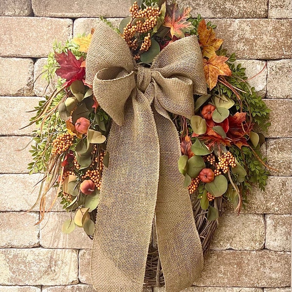 Fall Wreaths for Front Door - Etsy