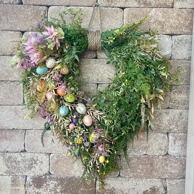 Easter Wreaths for Front Door - Etsy