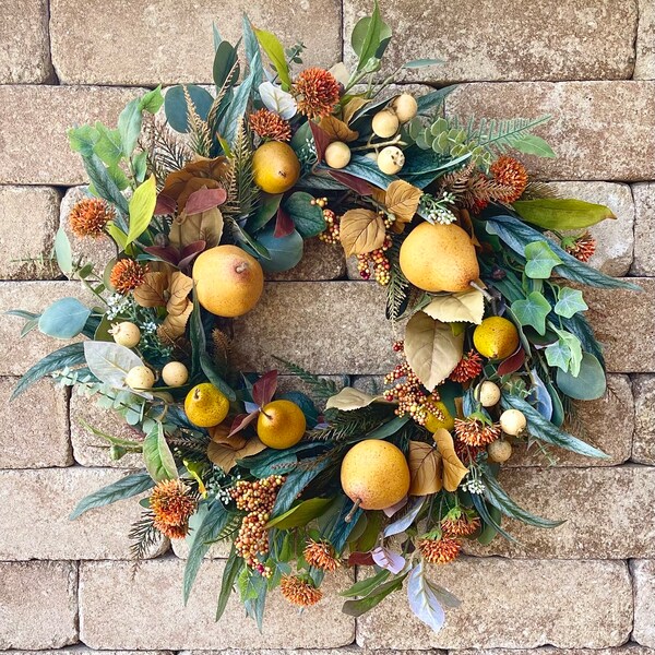 Fruit Wreath - Etsy