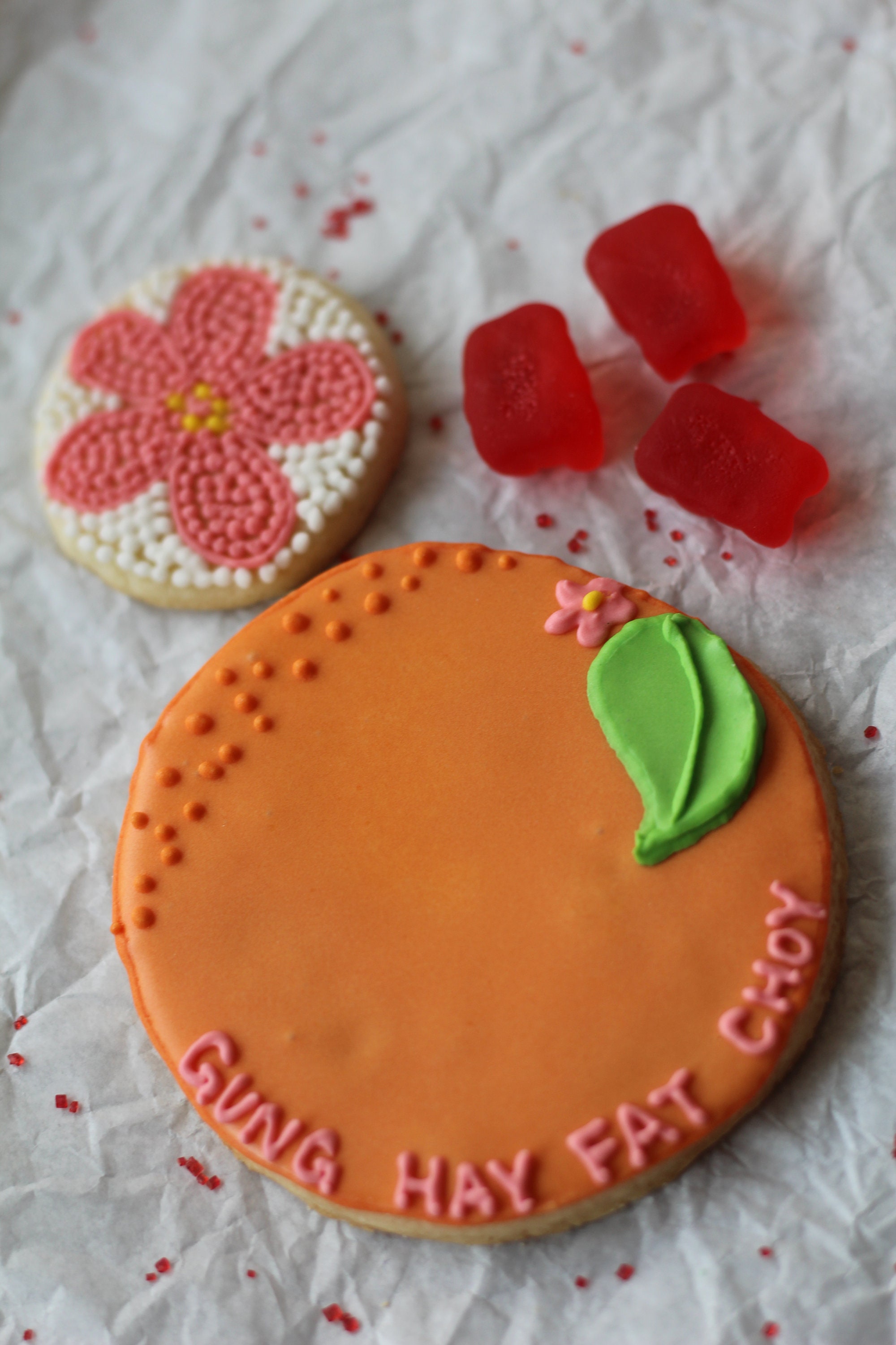 Lunar New Year Cookies, Year of the Tiger, 2022 Gung Hay Fat Choy Sugar ...