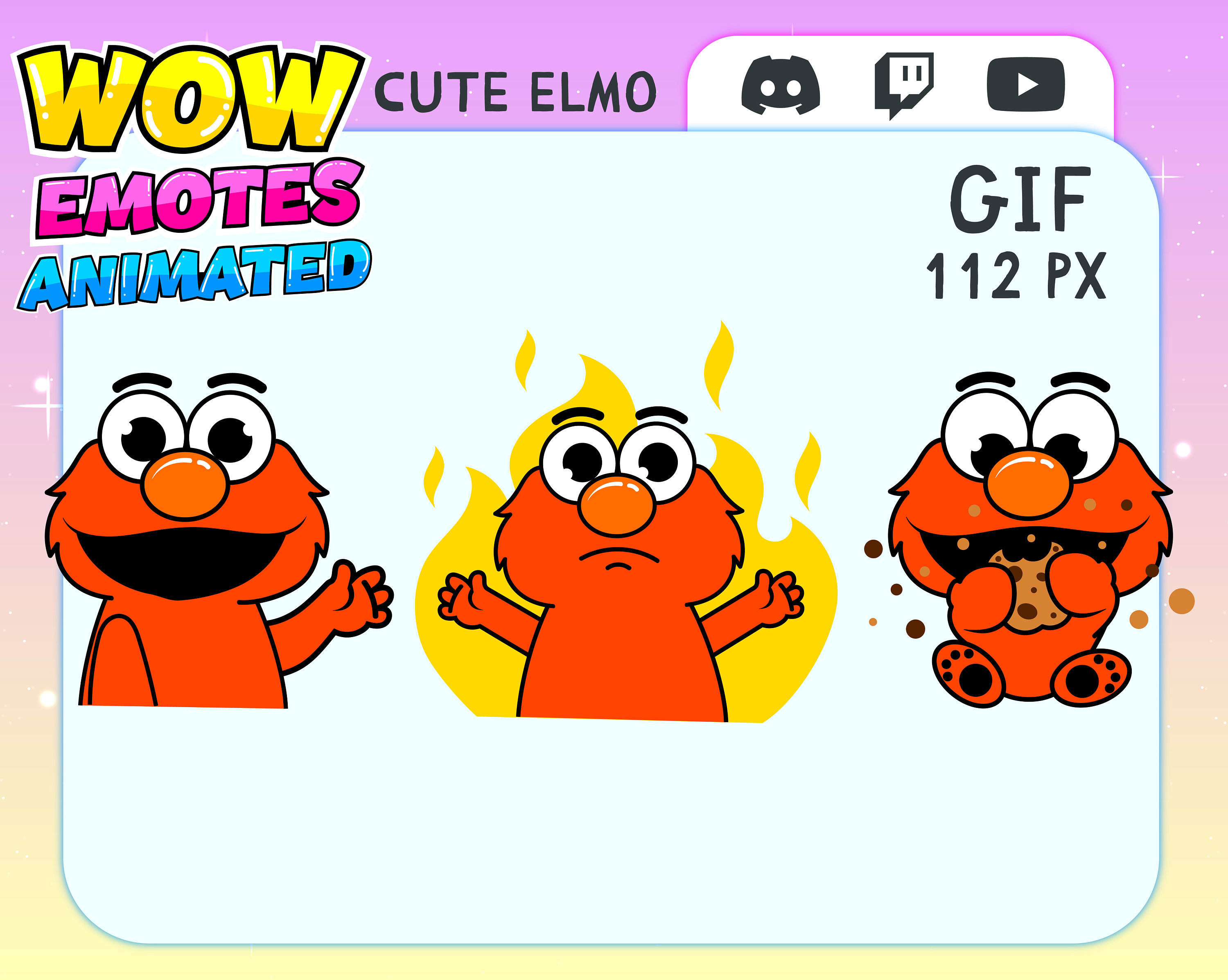 Animated Elmo
