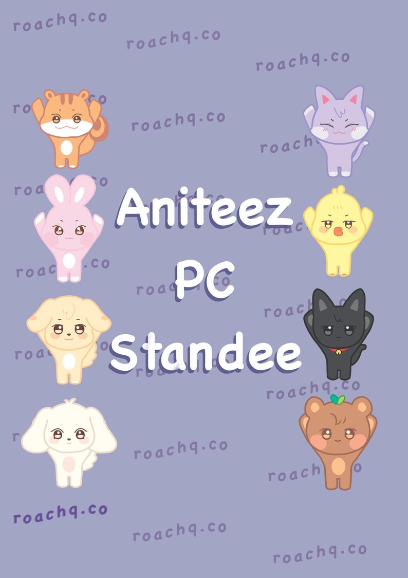 Aniteez Photocard Standee *PREORDER* - Etsy
