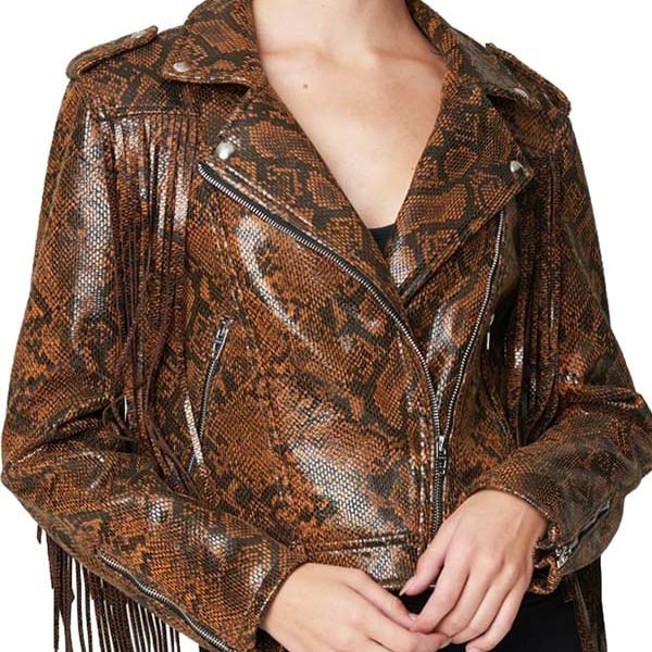 Snakeskin Jacket - Etsy