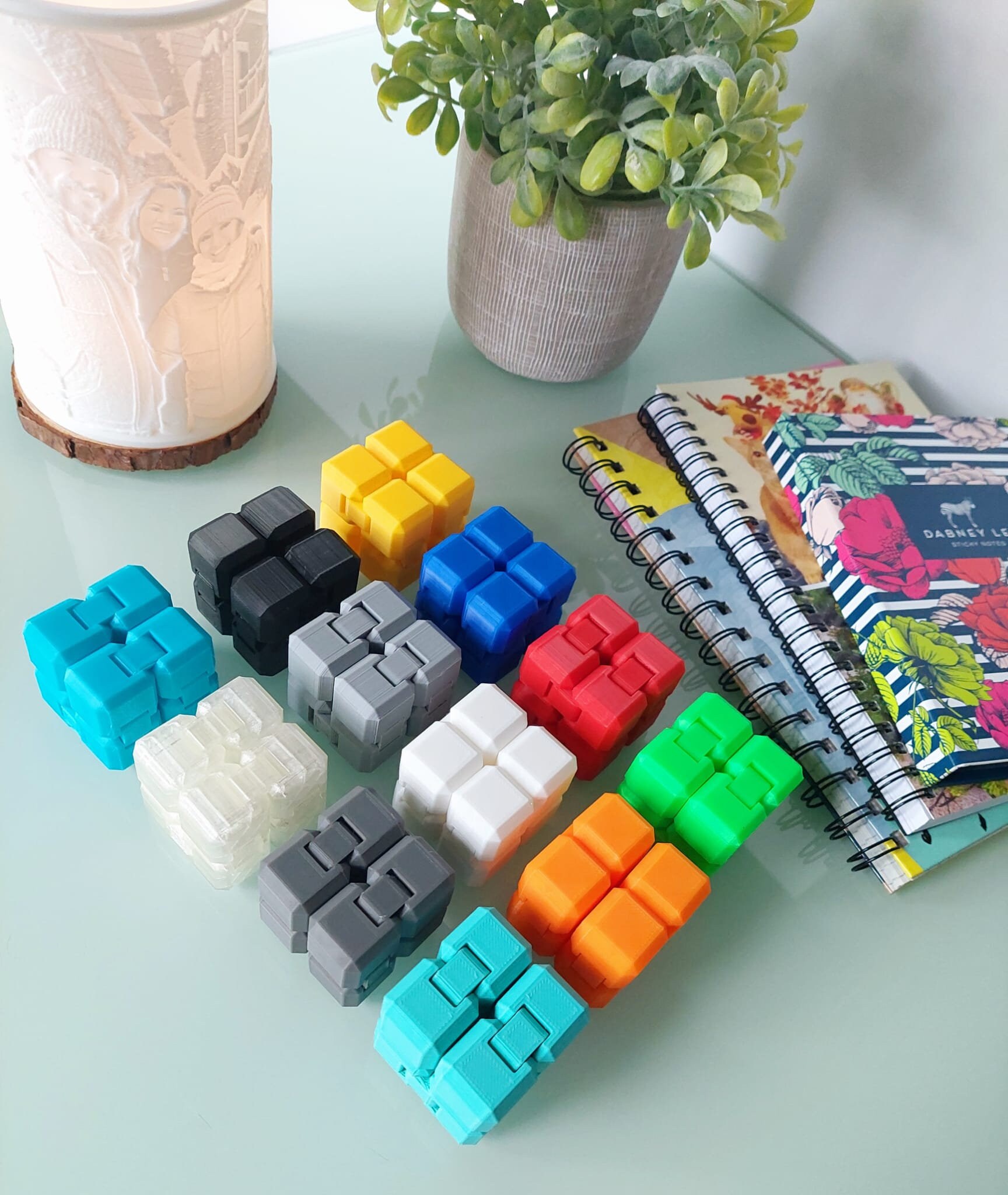 Infinity Cube Fidget Toy 3D Printed Infinity Cube Desk Toy - Etsy