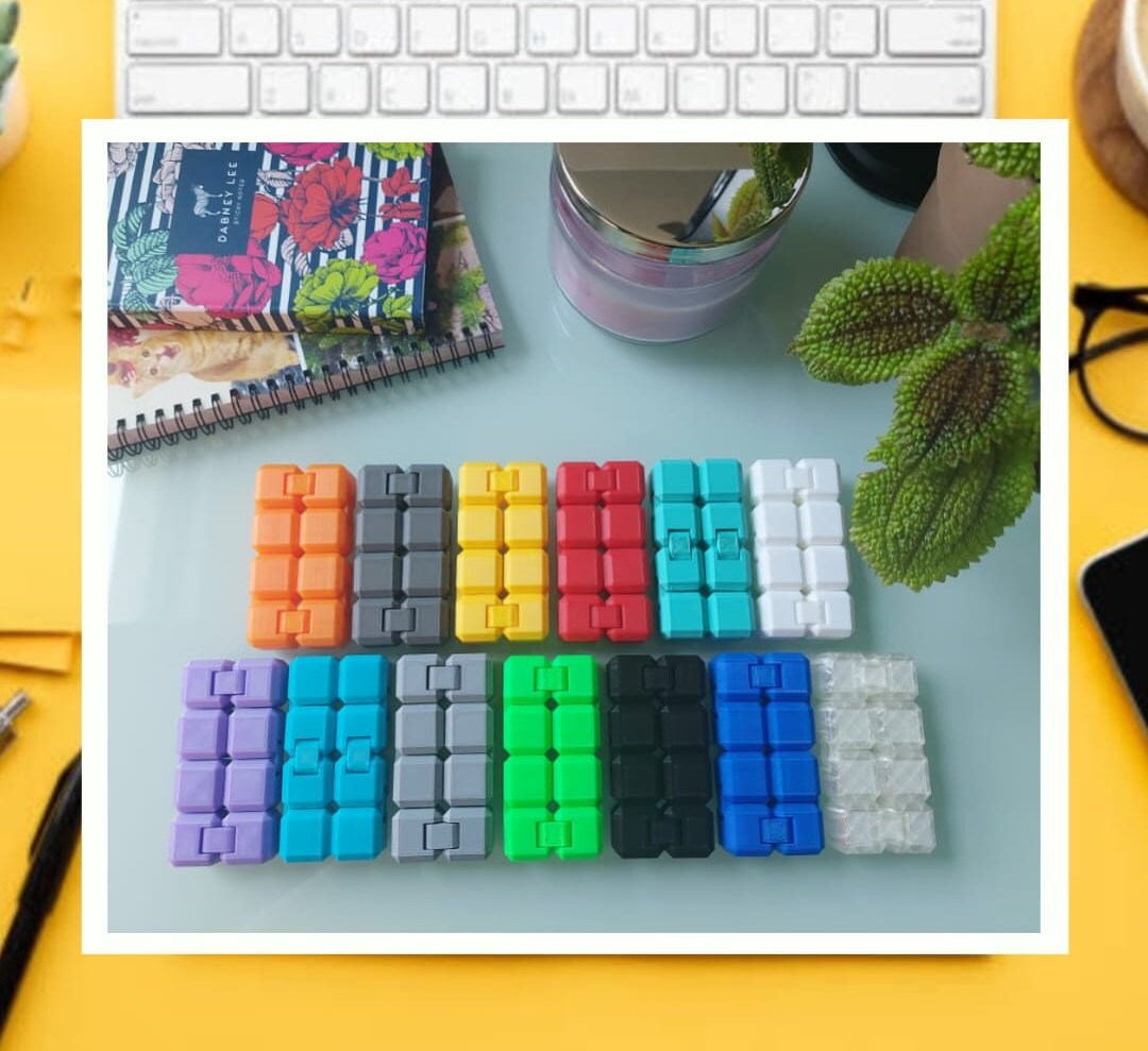 Infinity Cube Fidget Toy 3D Printed Infinity Cube Desk Toy - Etsy