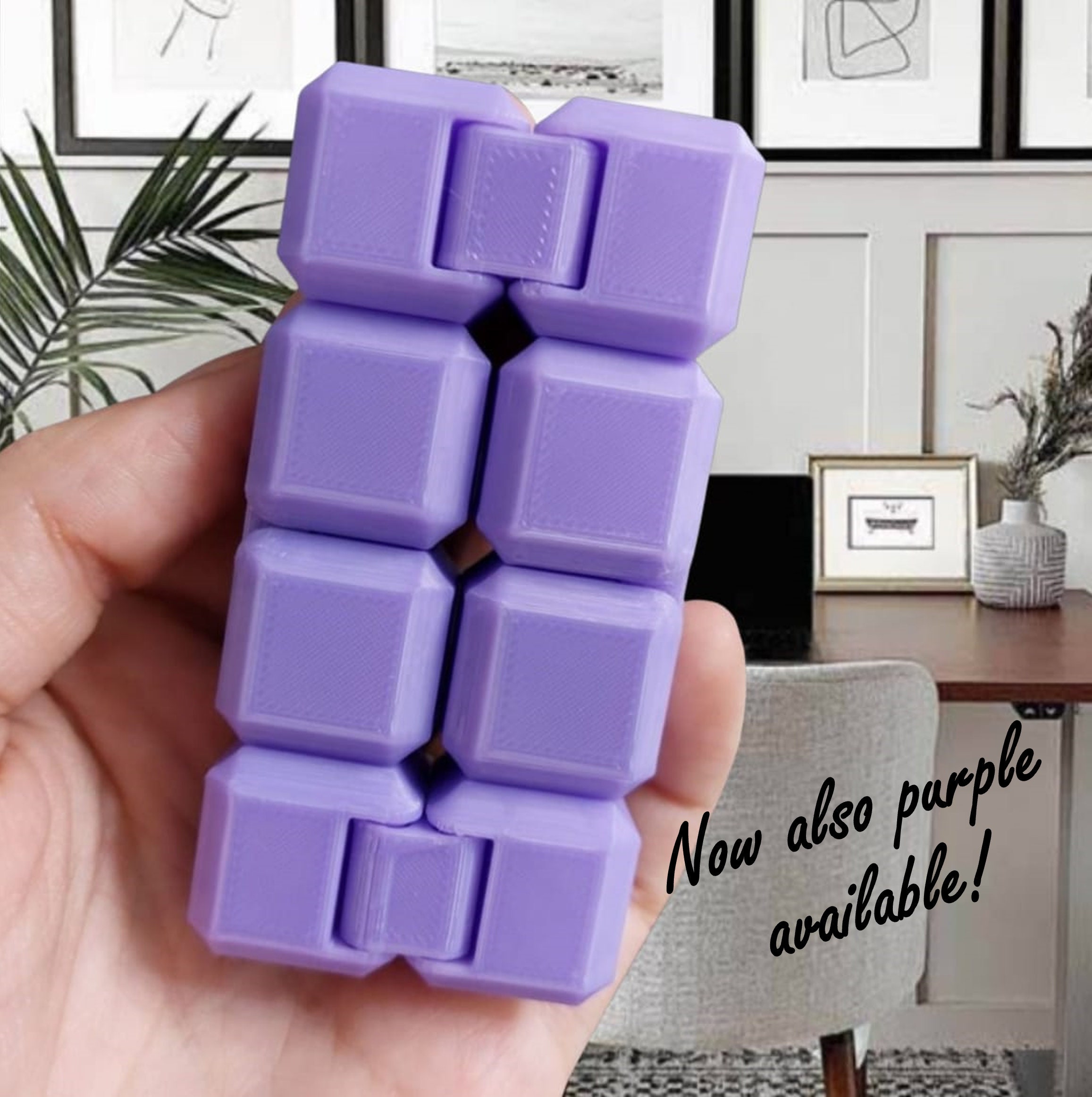 Infinity Cube Fidget Toy 3D Printed Infinity Cube Desk Toy - Etsy