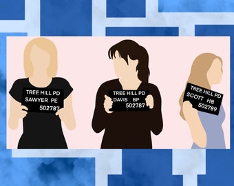 One Tree Hill Waterproof Stickers - Etsy