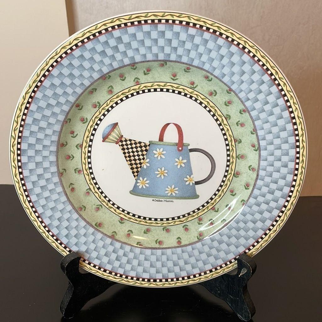 Sakura Debbie Mumm Watering Can 3 Plate Set - Etsy