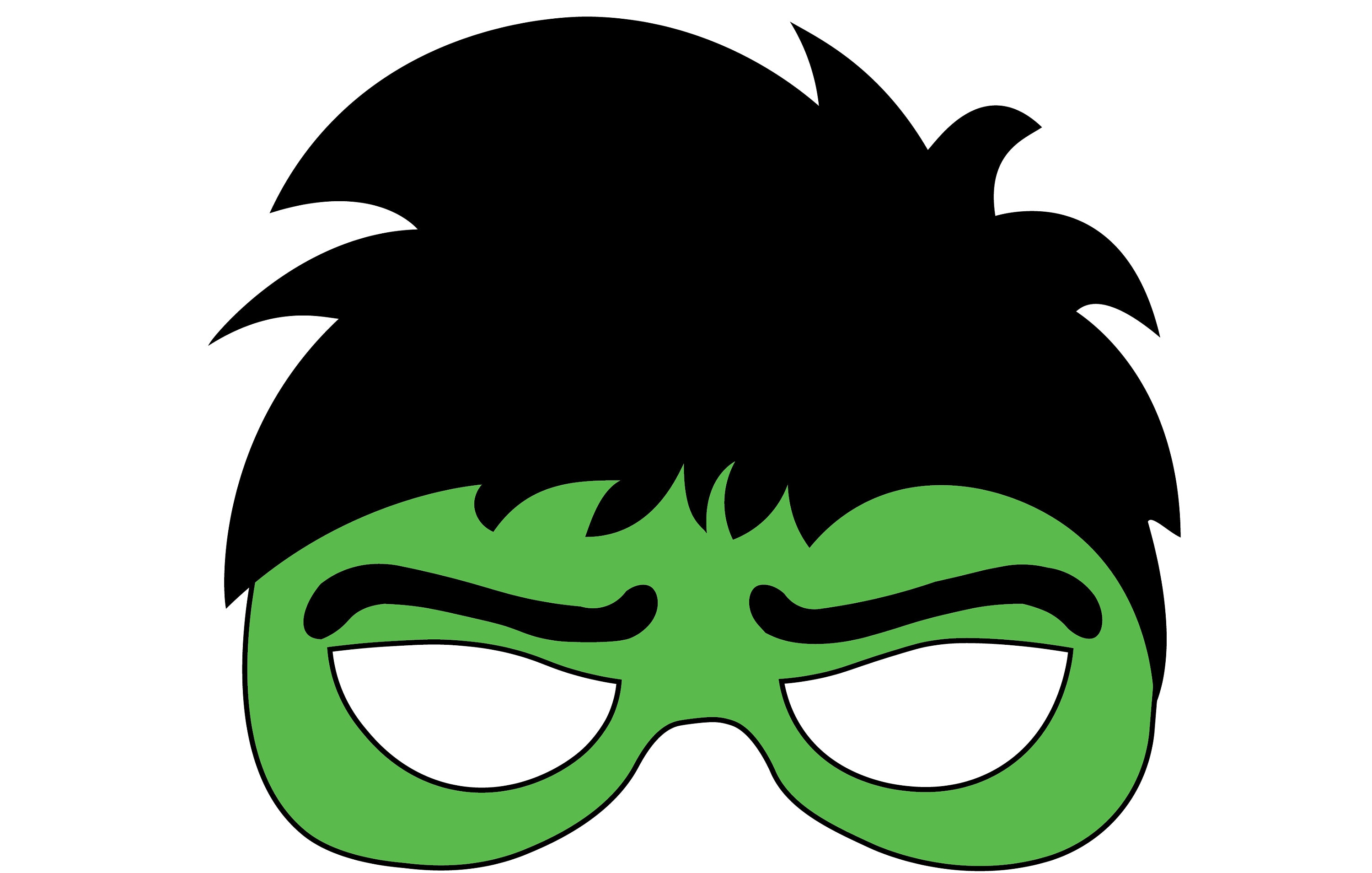 SUPERHEROES Photo Masks, Superhero Masks, Comic Book Party, Digital ...