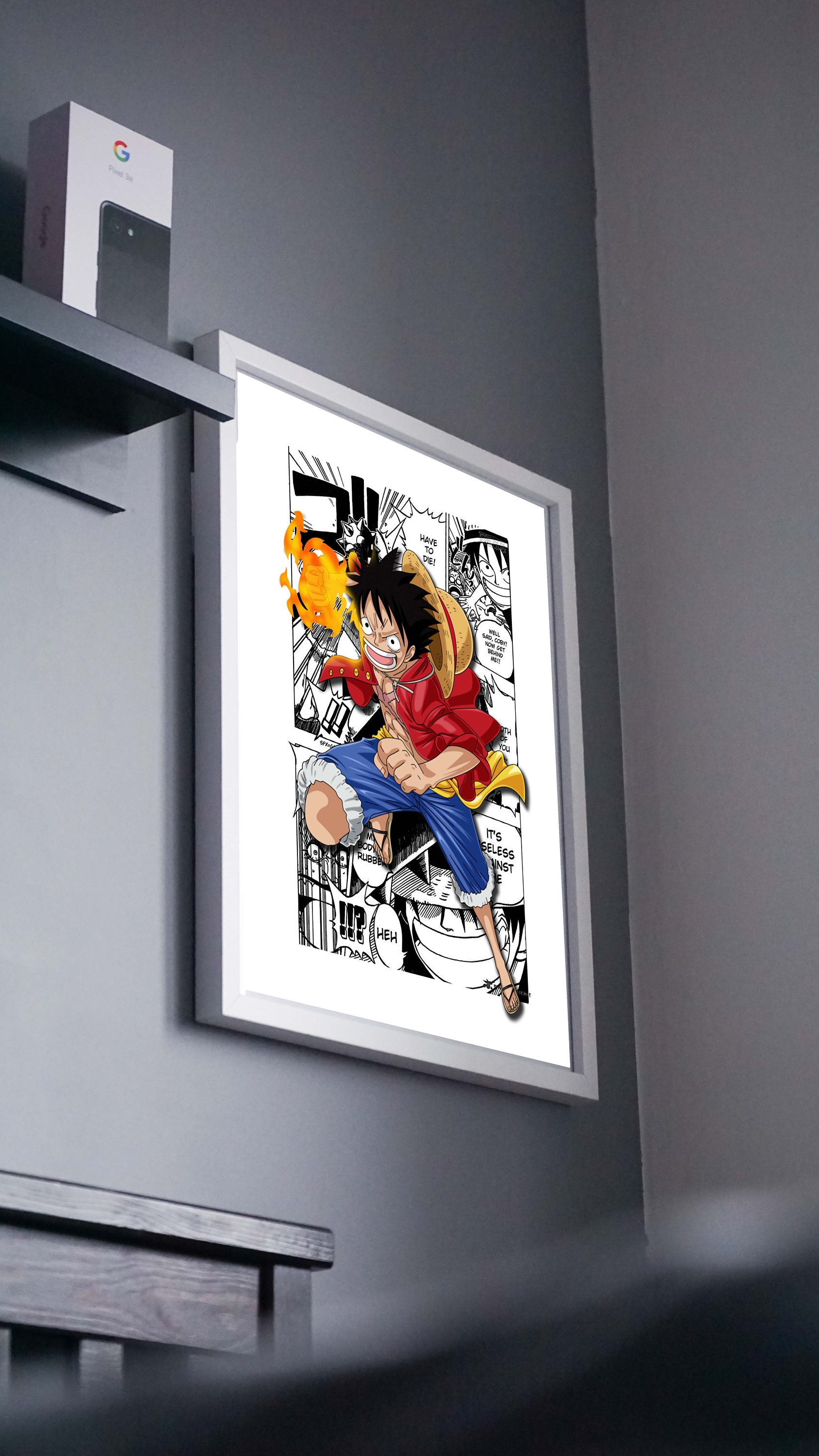 Monkey D. Luffy Custom Manga Series Poster Custom 2022 One - Etsy Singapore
