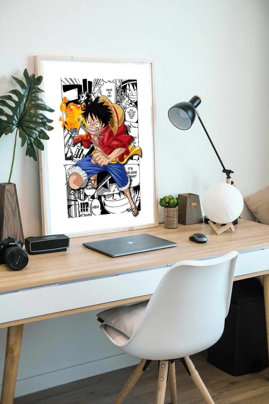 Monkey D. Luffy Custom Manga Series Poster Custom 2022 One Piece Anime ...